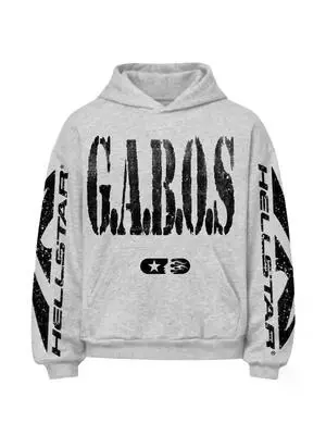 HELLSTAR Graphic-print Hoodie - Grey