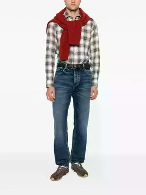 BARBA NAPOLI Dandy Check-print Shirt