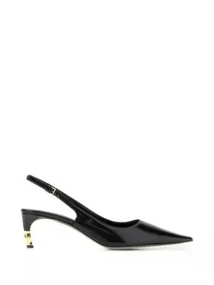 Gucci Castello Pointed-toe Pumps - Black