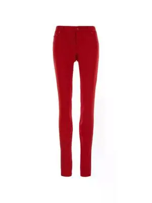 Gucci Stirrup-cuff Jersey Leggings - Red