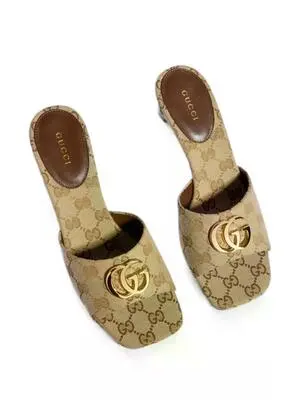 Gucci Gg-supreme Interlocking-g Sandals