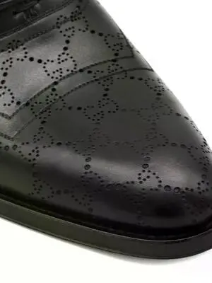 Gucci Lace-up Shoes With Lasered Gg