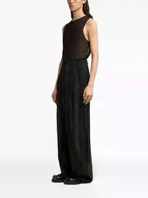 AMI Paris Wide-leg Virgin-wool Trousers