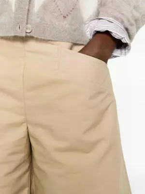 GANNI Slash-pocket Shorts