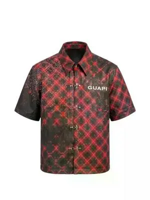 GUAPI Vintage Inferno Leather Shirt