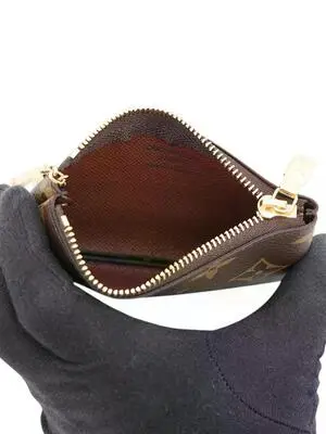 LOUIS VUITTON 2000-2020 Monogram Pochette Cles Coin Pouch