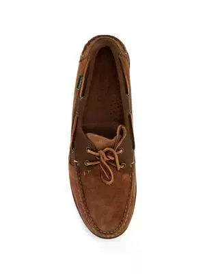SEBAGO Suede Panelled Boat Shoes