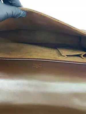 LOUIS VUITTON 2003 Damier Ebene Altona Pm Business Bag
