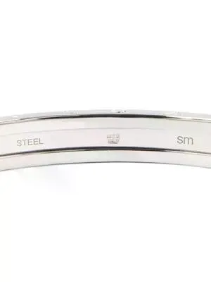 BVLGARI 2010s B-zero1 Open Bracelet - Silver