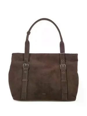 STAND OIL Buckle-detail Tote Bag - Brown
