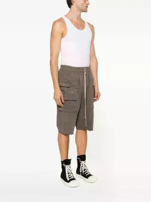 Rick Owens Quilted Cargo Shorts