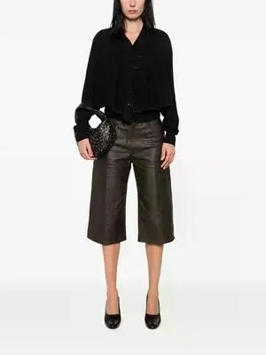 LEMAIRE Leather Shorts