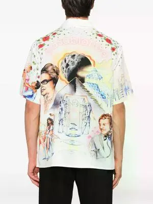 Casablanca Short-sleeve Buttoned Shirt