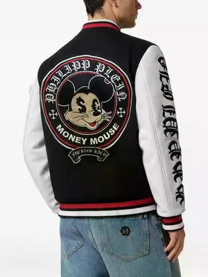 Philipp Plein Money Mouse College Bomber Jacket