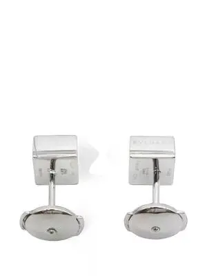BVLGARI 2010s Lucia Diamond Earrings - Silver