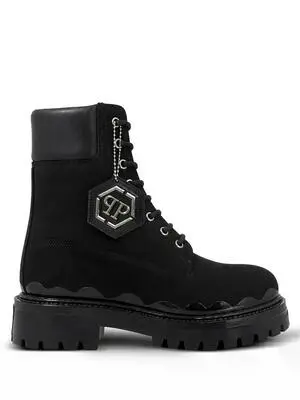 Philipp Plein Lace Boots For Men
