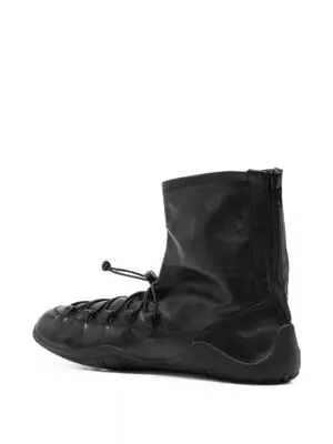 Dear Frances Scuba Lace-up Ankle Boots
