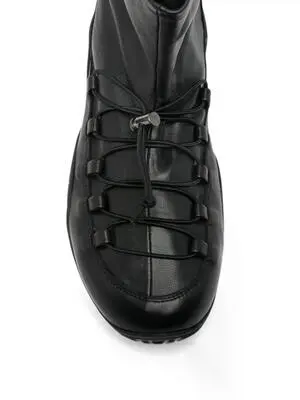 Dear Frances Scuba Lace-up Ankle Boots