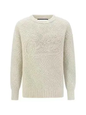 Philipp Plein Plein Deluxe Signature Bouclé Sweater