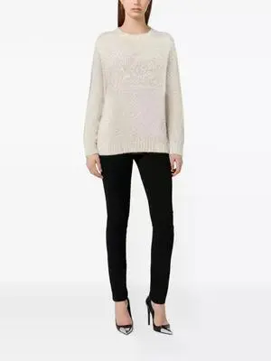 Philipp Plein Plein Deluxe Signature Bouclé Sweater