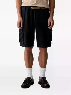 AERONAUTICA MILITARE Belted Cargo Shorts - Black