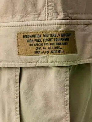 AERONAUTICA MILITARE Logo-patch Cargo Pants