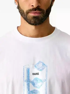 Rains Graphic-print Crew-neck T-shirt