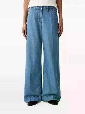 AERONAUTICA MILITARE Wide-leg Jeans - Blue