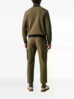 AERONAUTICA MILITARE Logo-patch Zip-up Sweatshirt