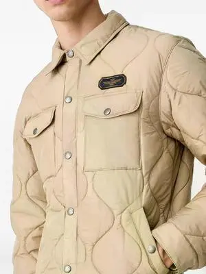 AERONAUTICA MILITARE Quilted Logo-patch Padded Jacket