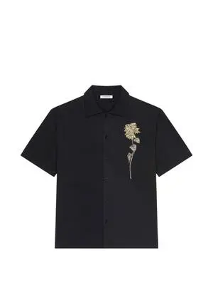 Givenchy Embellished Shirt In Cotton Knit