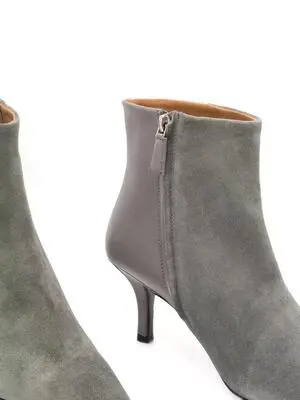 Patrizia Pepe Pointed-toe Panelled Ankle Boots