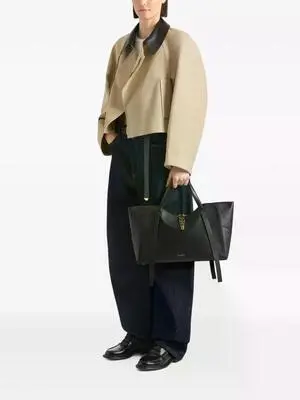Givenchy Large The Snatch Bag In Grained Leather - Black
