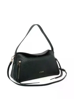 Liu Jo Grained-effect Zipped Tote Bag
