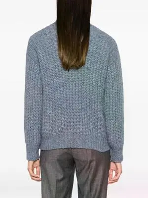 Peserico Chunky-knit Raglan-sleeve Sweater
