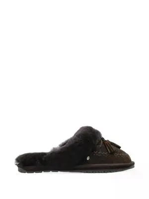 EMU AUSTRALIA Tahnee Tassel-detail Slippers - Brown