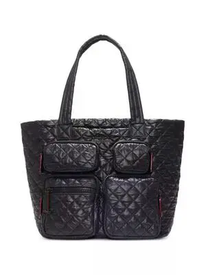 Mz Wallace Medium Metro Quilted Tote Bag - Black