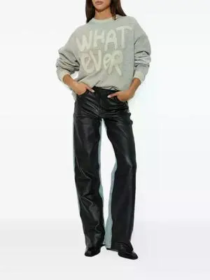 R13 Applique Crew-neck Sweatshirt