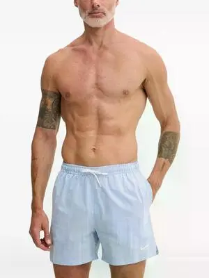 Nike Striped-pattern Swim Shorts