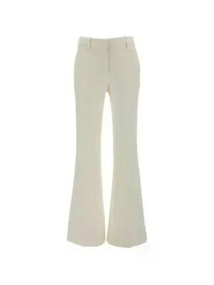 Alberto Biani Wide-leg Cady Trousers - Neutrals