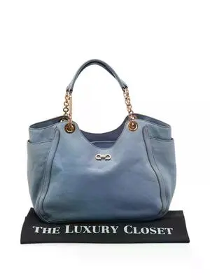 FERRAGAMO Gancini Chain-strap Tote Bag