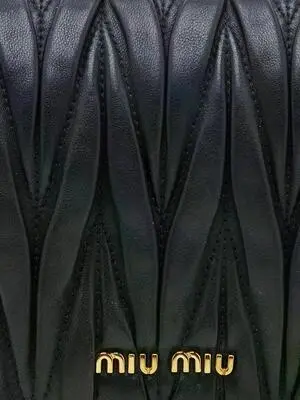 Miu Miu Matelassé Flap Shoulder Bag