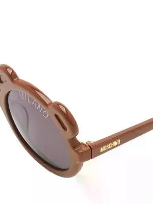 Moschino Teddy Bear Round Sunglasses