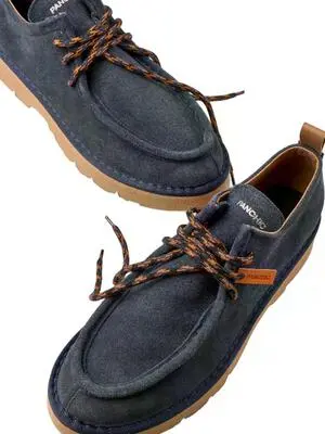 PANCHIC P009 Lace-up Derby Shoes - Blue