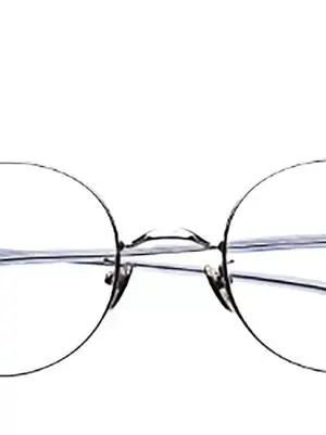 MASUNAGA Gms/202t Round-frame Glasses