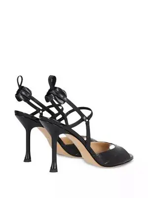 Fendi Very Colibrì Slingback Heeled Sandals
