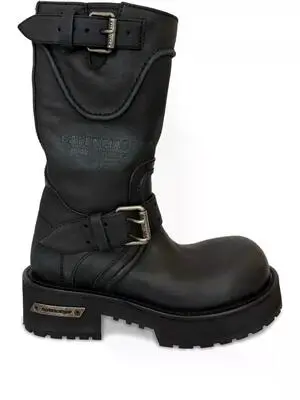 Balenciaga Buckle-fastening Leather Boots