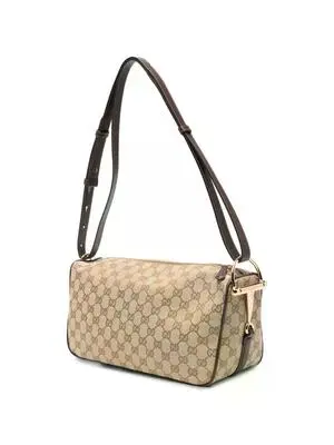 Gucci Half Horsebit Gg-supreme Shoulder Bag