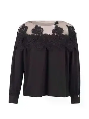 JOVONNA Briona Lace-trim Blouse