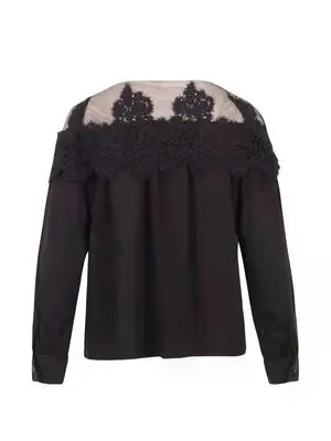 JOVONNA Briona Lace-trim Blouse